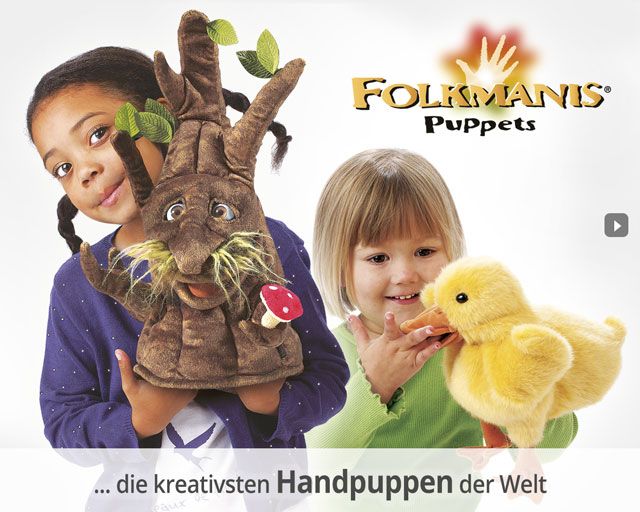 Handpuppen Folkmanis